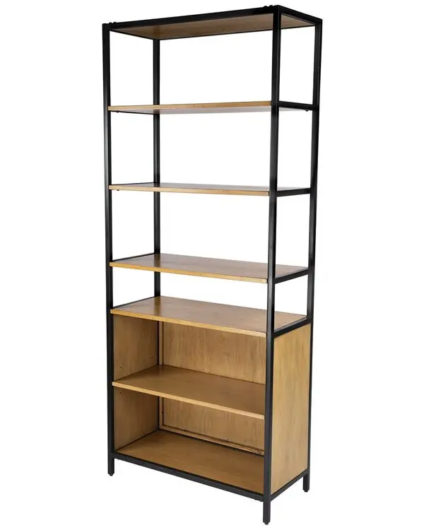 Buy BUTLER SPECIALTY COMPANY Hans Etagere Bookcase With Doors - Natural ...
