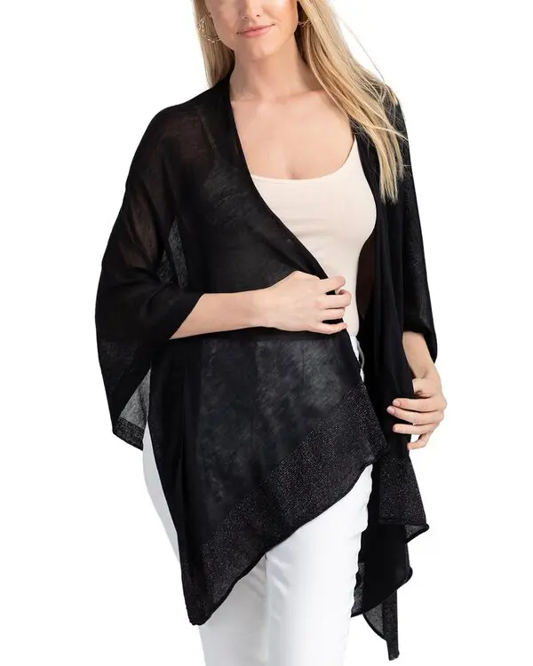 Buy Saachi Perfectly Lurex Wrap - Black At 61% Off | Editorialist
