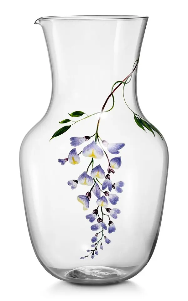Tiffany & Co. Wisteria Glass Pitcher