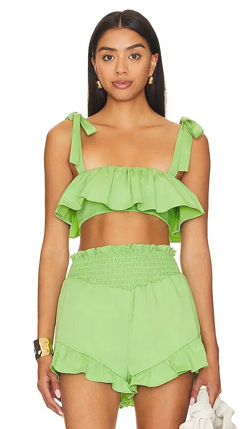 CAMILA COELHO Brittany Crop Top