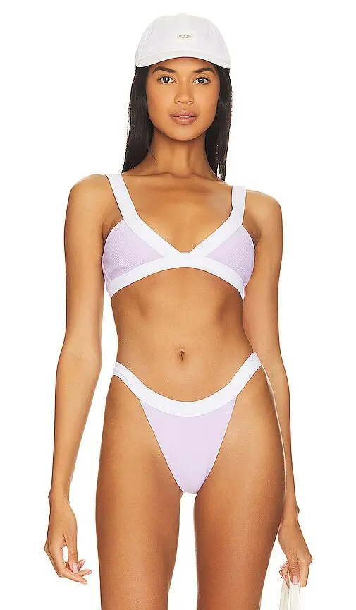 Tularosa Shore Top - Orchid & White