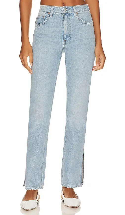 GRLFRND Harlow Petite High Rise Bootcut Jeans