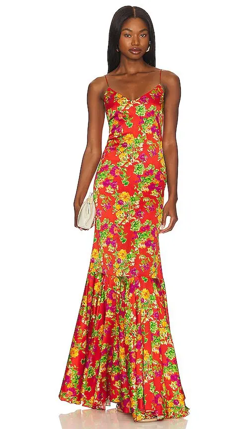 open lace back dress PALMER GOWN main image 1