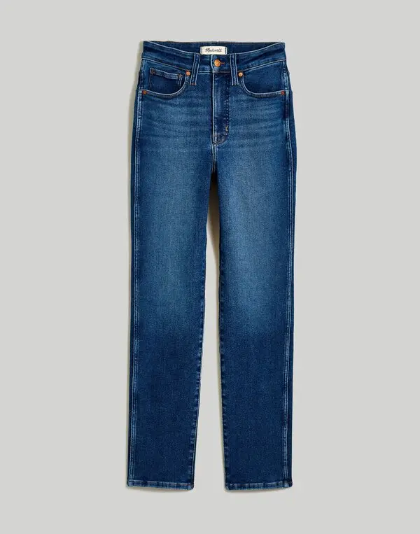 Madewell Curvy High-rise Stovepipe Jeans - Auraria Wash