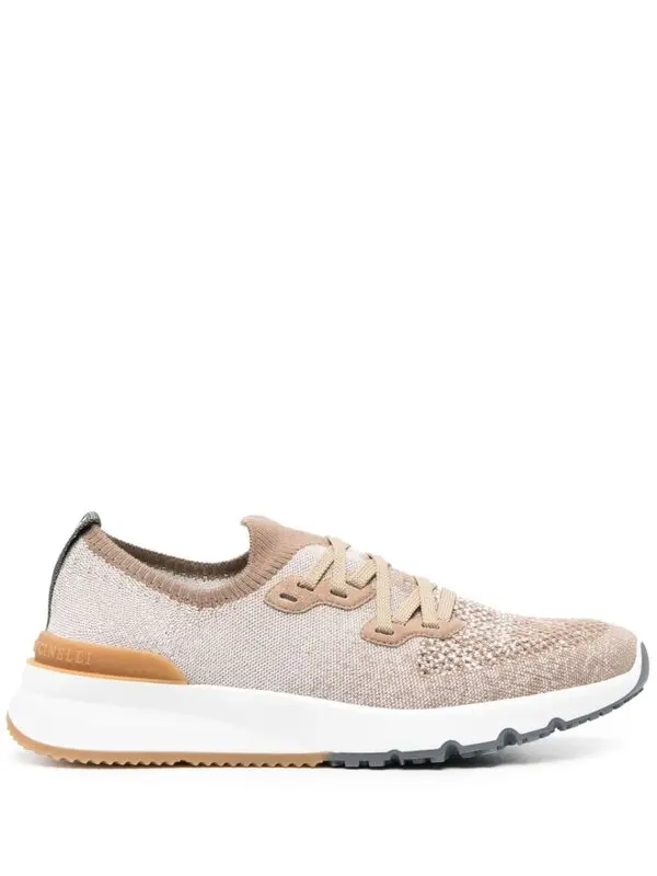 Brunello Cucinelli Lace-up Sneakers - Brown
