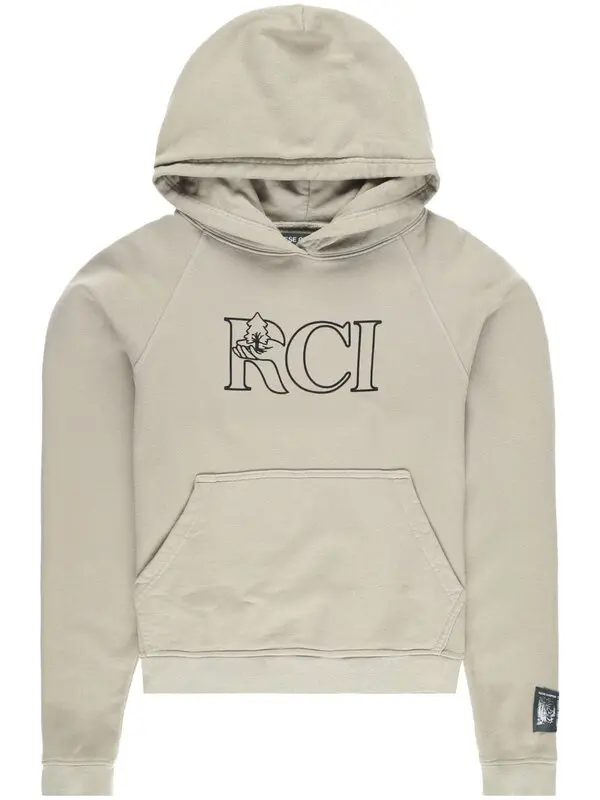 Reese Cooper Vine-print Cotton Hoodie