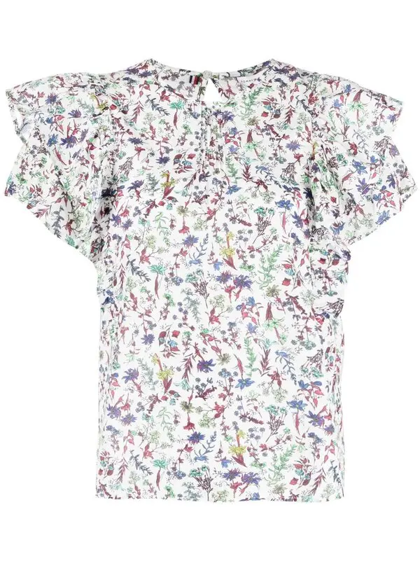 Tommy Hilfiger Floral-print Blouse