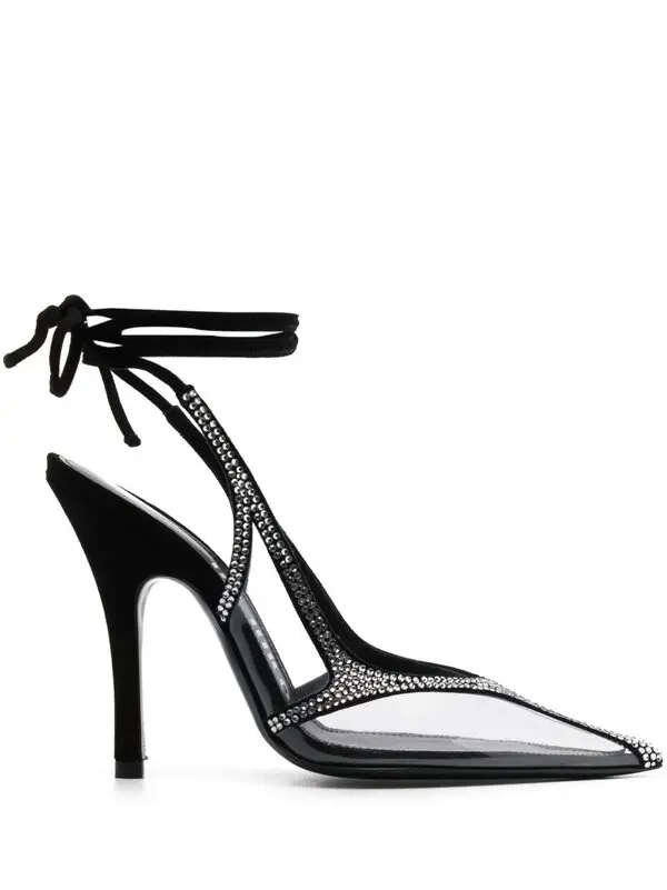 Attico Venus 100mm Embellished Pumps