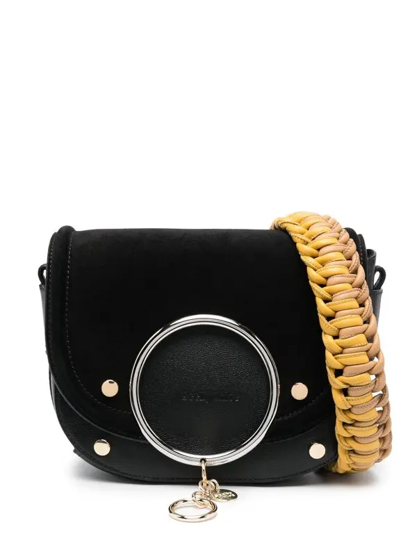 See By Chloé Mara Leather Shoulder Bag Black Editorialist