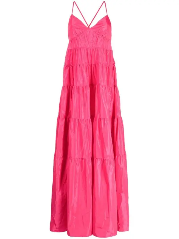 hot pink classy dress Nox Anabel G1650 High Slit Beaded Long Formal Prom Dress – The Dress Outlet