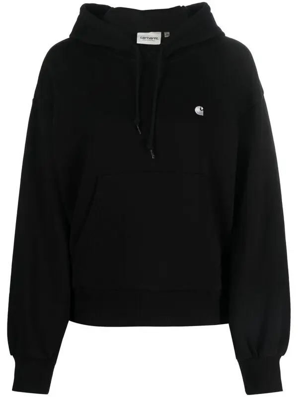 Carhartt Work In Progress Oversized Embroidered-logo Hoodie
