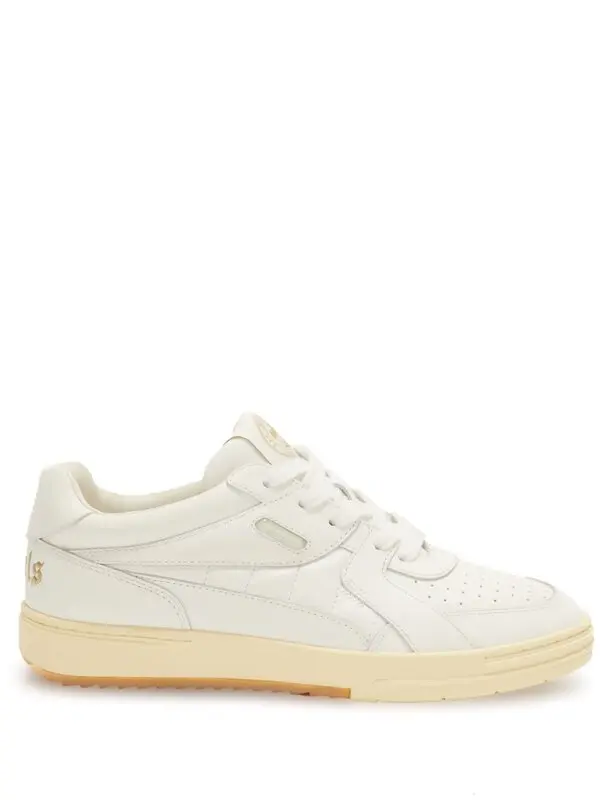 Palm Angels University Lace-up Sneakers - White