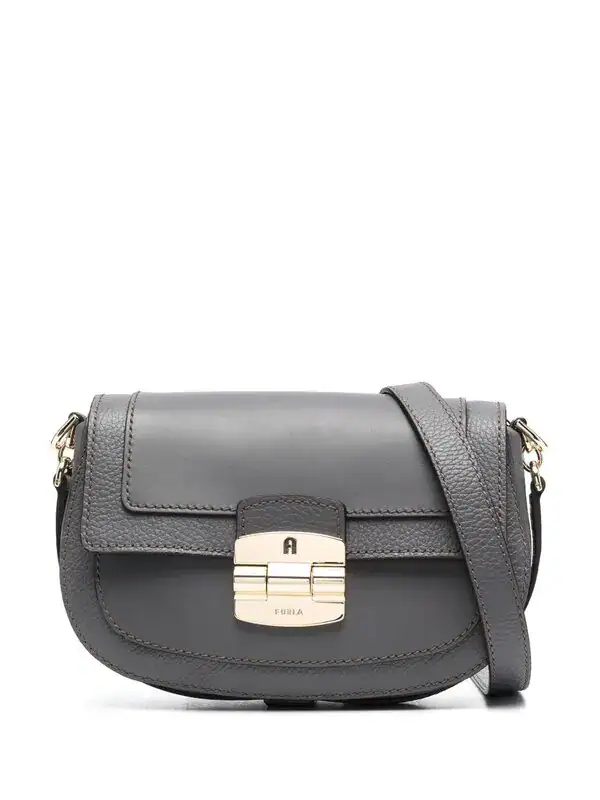 Furla Small Club 2 Crossbody Bag - Grey | Editorialist
