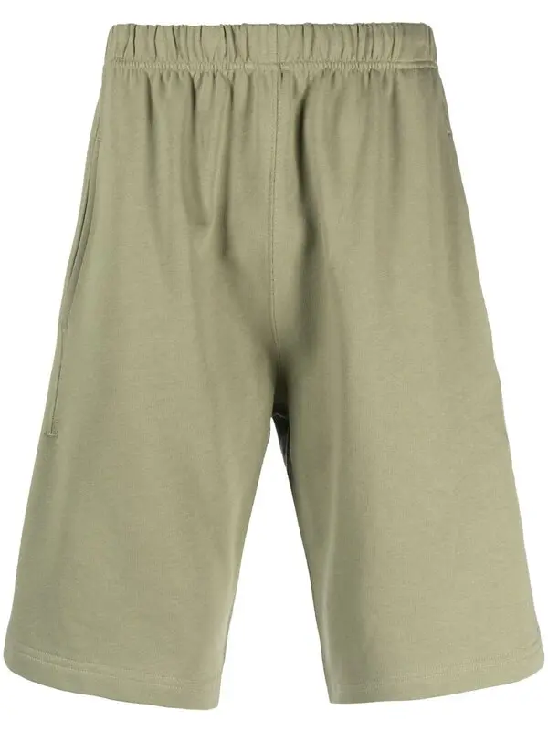 Kenzo Boke Flower Elasticated-waist Shorts - Green