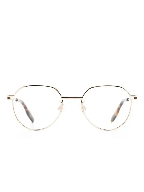 Alexander McQueen Round Frame Glasses