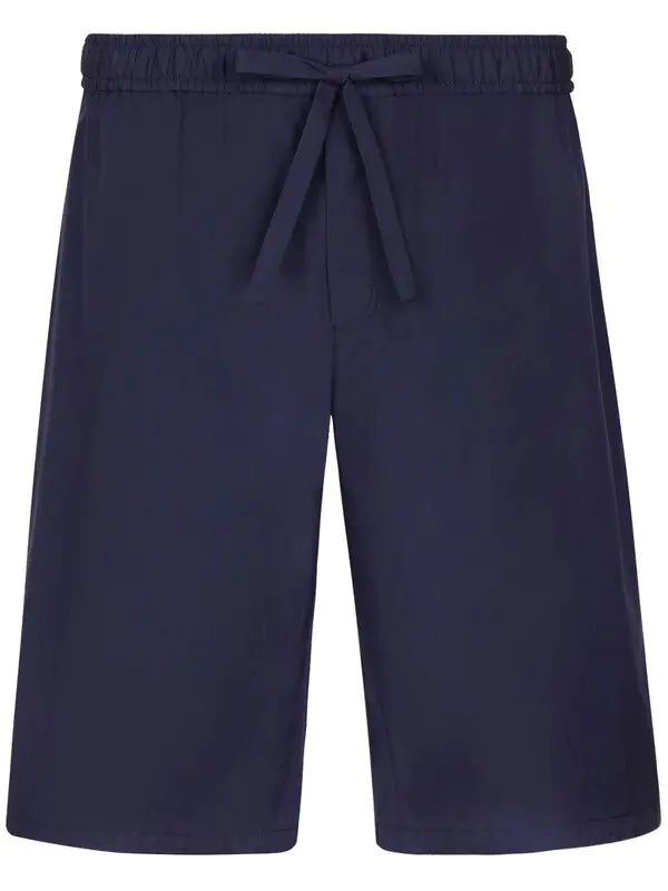 Dolce & Gabbana Logo Tag Track Shorts - Blue