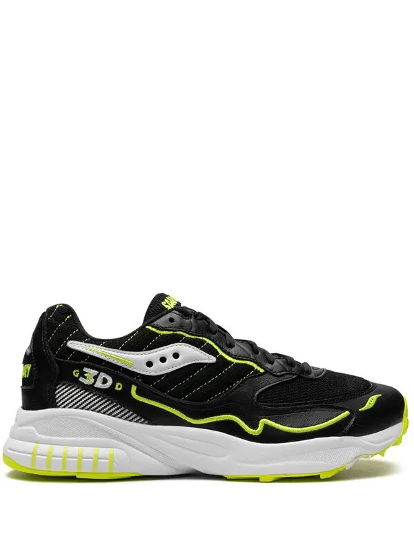 Saucony 3d Grid Hurricane Sneakers - Black