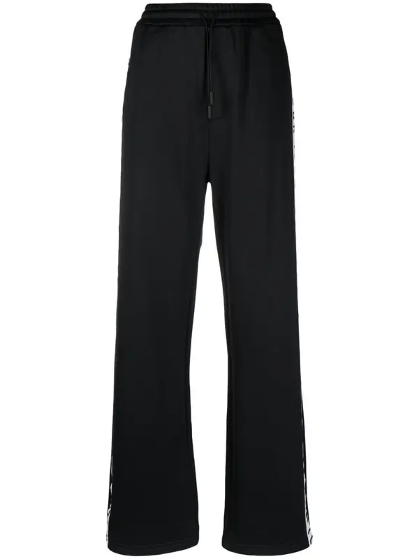 Dsquared2 Logo-tape Wide-leg Track Pants