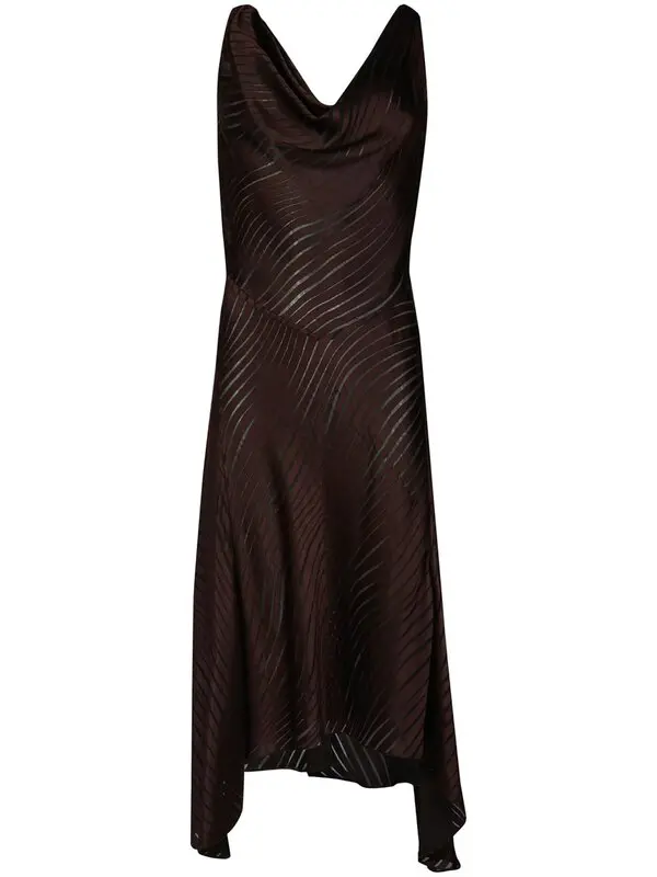 RtA Wave-print Midi Dress