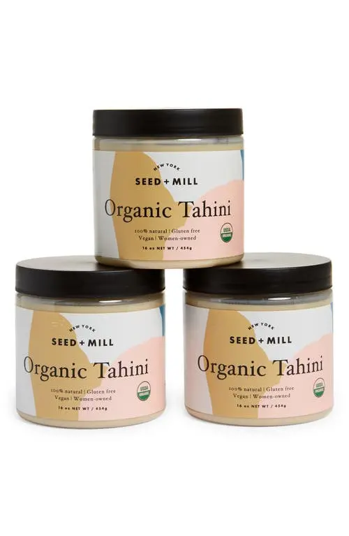 SEED + MILL Organic Tahini Trio