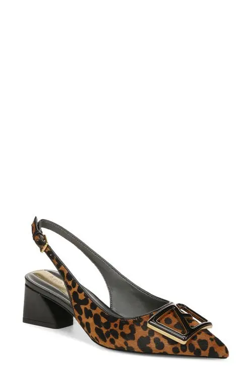 Franco Sarto Racer Slingback Pointed Toe Pump - Whiskey