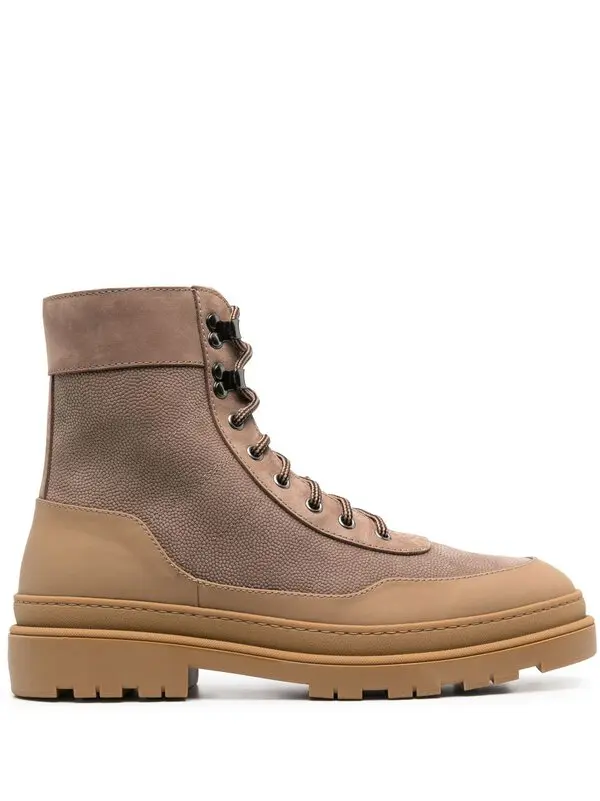 Brunello Cucinelli Suede Ankle Boots