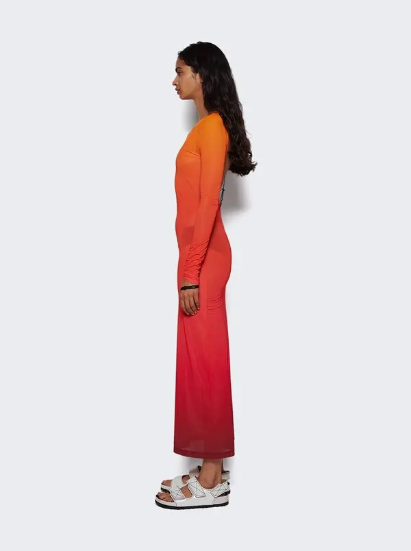 COURRÃ¨GES Courrèges Second Skin Dress - Gradient Sunset