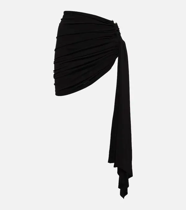 Christopher Esber Arched Palm Sash Mini Skirt