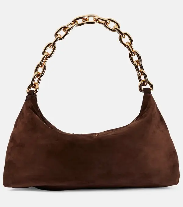 Khaite Clara Suede Shoulder Bag