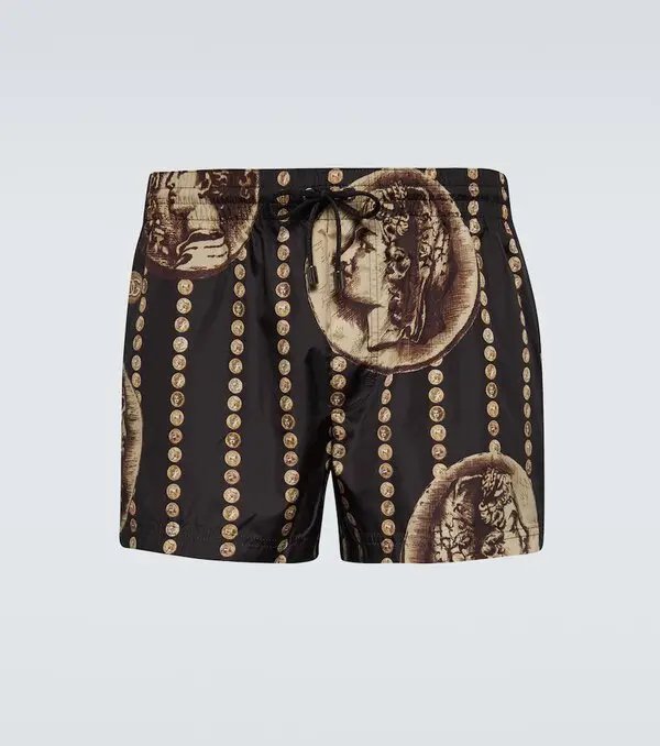 Dolce & Gabbana Printed Swim Shorts