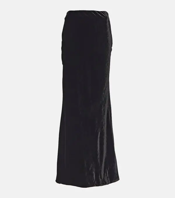 Alessandra Rich High-rise Maxi Skirt