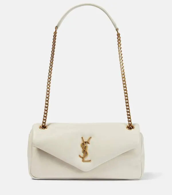 Saint Laurent Calypso Leather Shoulder Bag