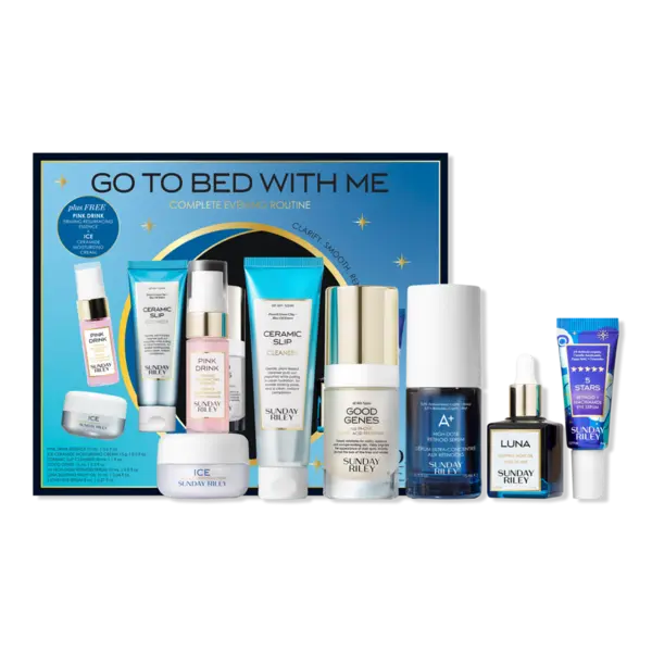 Sunday Riley Go To Bed With Me Complete Anti-aging Night Routine - One-color