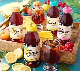 TEJAVA Bottles Of Unsweetened Tea Summer Assortment