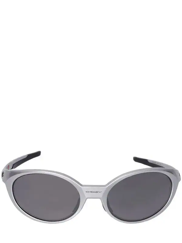 Oakley Eye Jacket Redux Oval Sunglasses - Silver,Grey | Editorialist