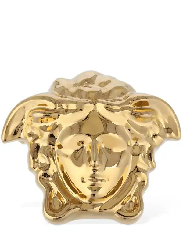 Versace Medusa Brooch - Gold | Editorialist