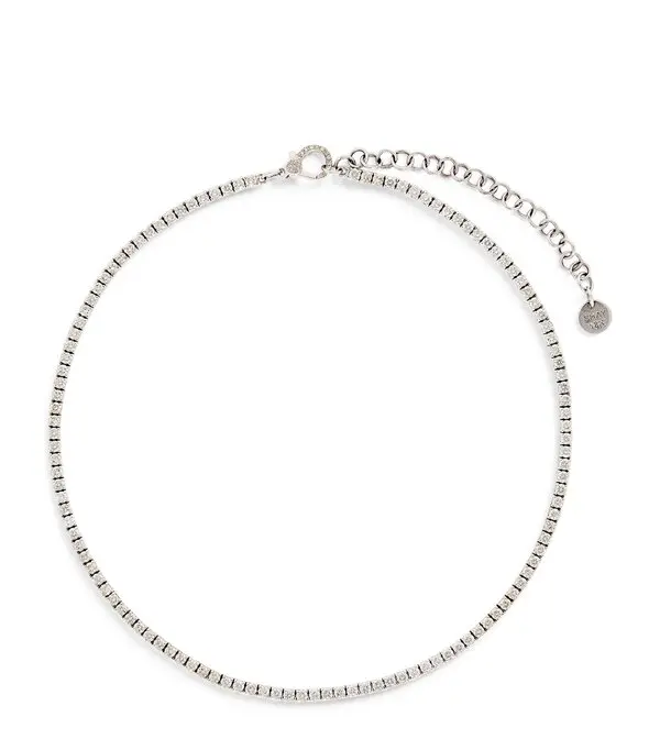 Shay Threads Diamond Tennis Choker
