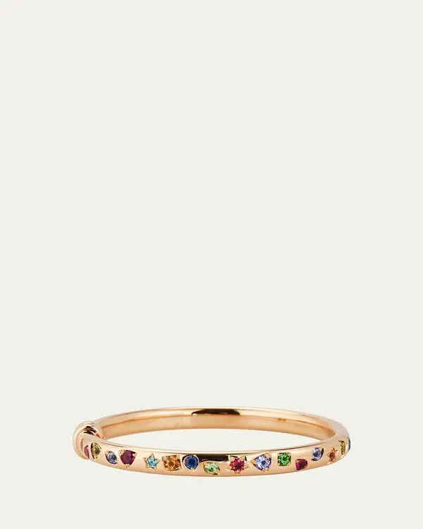 Pomellato 18k Iconica Bangle Bracelet With Stones