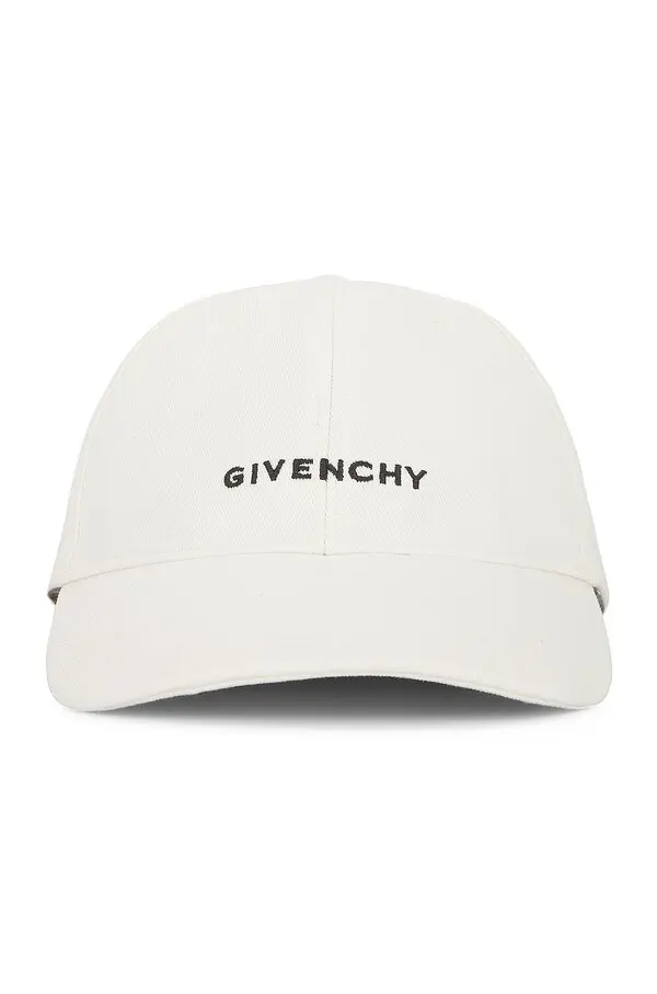 Givenchy Curved Cap - White