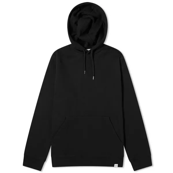 Norse Projects Vagn Classic Popover Hoodie - Black