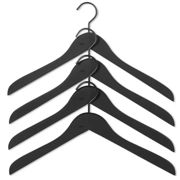 HAY Soft Coat Hangers 4-pack
