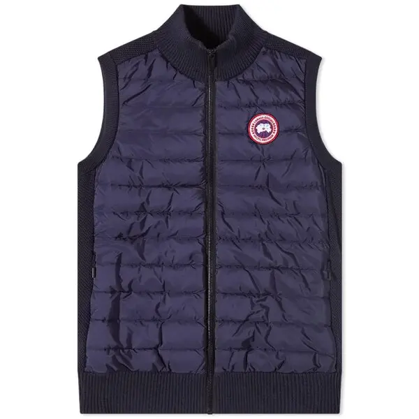 Canada Goose Hybridge Knit Vest - Navy