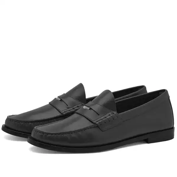 Burberry Rupert Coin Loafer Black Editorialist