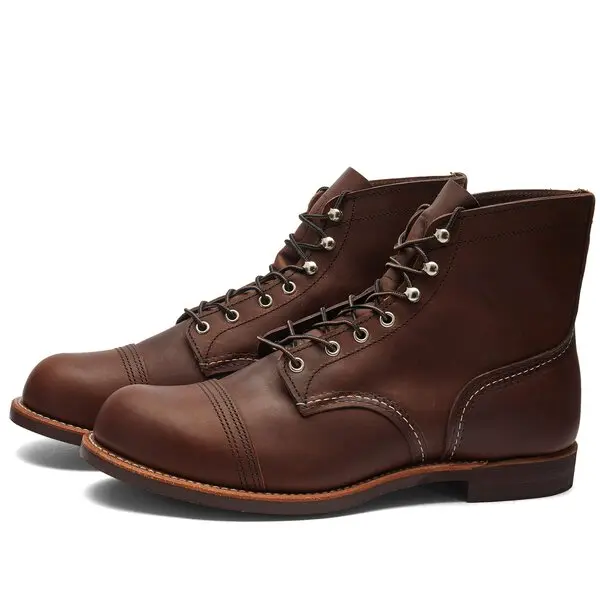 Red Wing 6" Iron Ranger Boots - Amber Harness