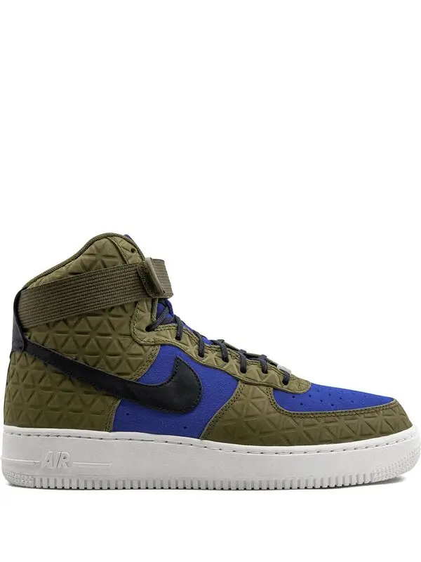 Nike Force 1 Hi Premium Suede Sneakers - Green