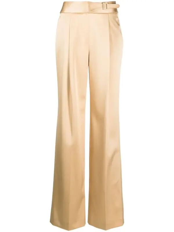 Ermanno Scervino Pleated High-waisted Trousers