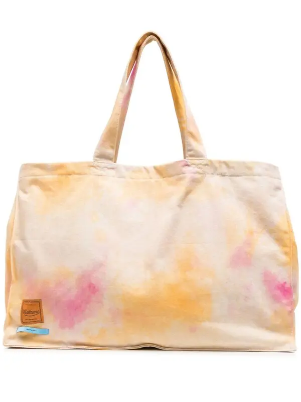 HAIKURE Paint-splatter Print Tote Bag