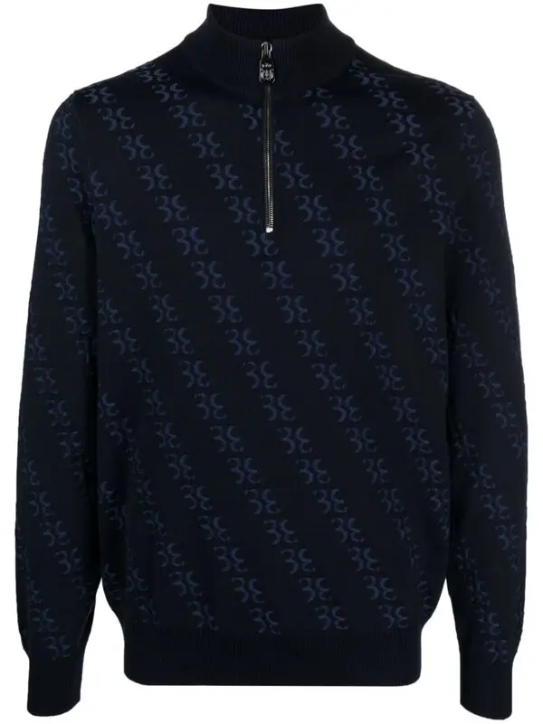 BILLIONAIRE Merino-blend Jumper - Blue