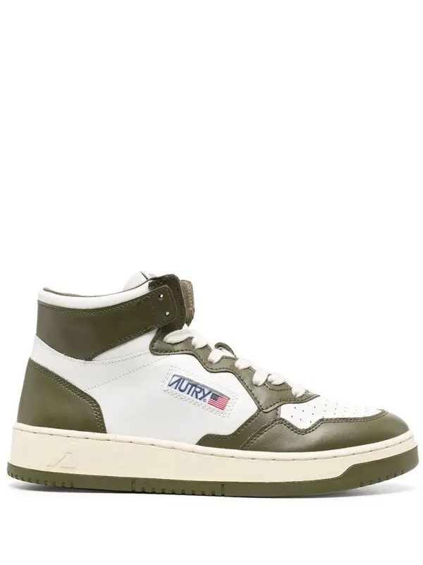 AUTRY Medalist High-top Sneakers - Green