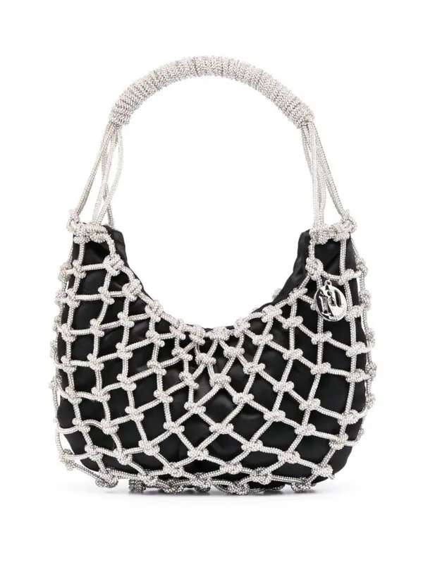 Rosantica Nodi Metallic Tote - Black
